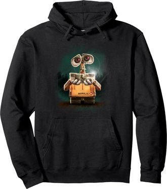 Disney Pixar Wall-E Boot Plant Portrait Pullover Hoodie