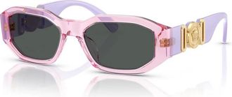 Versace Biggie Sonnenbrille - - Accessories - unisex - Lila - 48 MM
