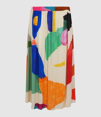 G.Kero Jupe Speech Multicolore