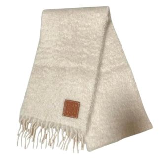 Loewe &Eacute;charpe Pre-owned - Femme - Pre-owned - Blanc - Taille: ONE Size