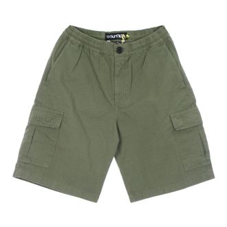 Iuter Ripstop Cargo Shorts mit Taschen - - Shorts - Herren - Gr&uuml;n - S