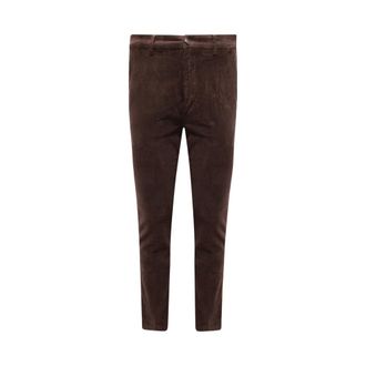 Cruna Samt Hose Modell Brera - - Trousers - Herren - Braun - XS