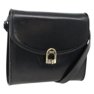 Gucci Sac bandouli&egrave;re vintage Pre-owned - Femme - Pre-owned - Noir - Taille: ONE Size