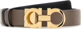 Ferragamo Femme, Accessoires, Brun, Taille: 85 CM Score Belt