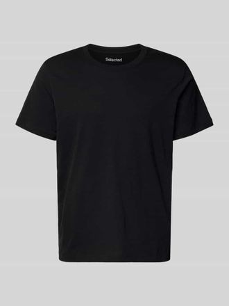 Selected Regular Fit T-Shirt aus reiner Baumwolle Modell HASPEN