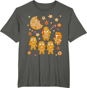 Star Wars Gingerbread Cookies Galactic Empire Holiday T-Shirt