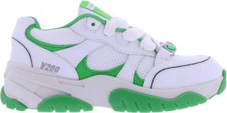 Axel Arigato Low-Top Sneaker - Dames Catfish Lo Wit/Smaragd - Gr. 37 (EU) - in Weiß - für Damen