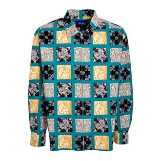 Awake NY Homme, Chemises, Multicolore, Taille: 2XL Casual Chemises