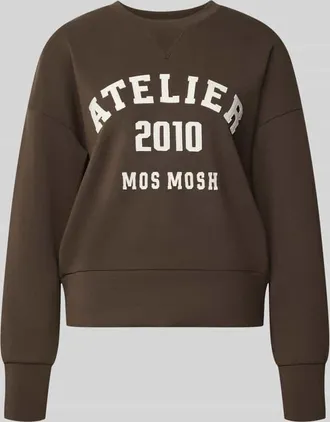 Mos Mosh Oversized Sweatshirt aus Viskose-Mix Modell Nima