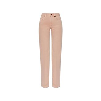 Chlo&eacute; High-Rise Straight-Leg Jeans - - Jeans - Damen - Rosa - W26