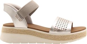 Skechers Femme, Sport, Gris, Taille: 35 EU Rollerball Sandaal