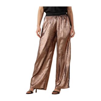 Mes Demoiselles... Weite Bein Bronze Hose - - Trousers - Damen - Gelb - S