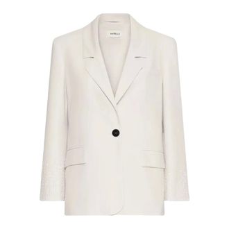 Emme Di Marella Emme DI Marella, Femme, Vestes, Blanc, Taille: 36 FR Mllcurva-001 Blazer