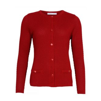 Skovhuus Femme, Pulls, Rouge, Taille: 38 FR Cardigans