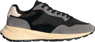 Hoff unisex, Chaussures, Noir, Taille: 41 EU Baskets Noir avec Semelle Gaufr&eacute;e