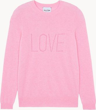 Kujten Pull cachemire col rond - Pull Dorita Love