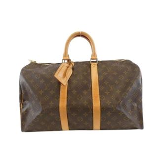 Louis Vuitton unisex, Pre-owned, Brun, Taille: ONE Size Sac Week-end en Toile Pre-owned