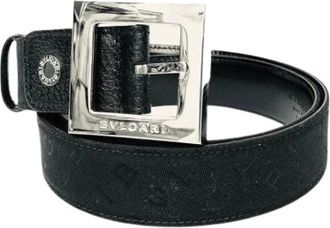 Bulgari Ceinture Vintage Pre-owned - Homme - Pre-owned - Noir - Taille: ONE Size