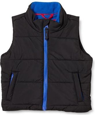 Amazon Essentials Gilet Matelassé dExtérieur Épais Garçon, Noir, 11-12 ans