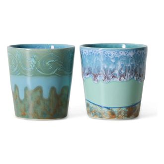 HKliving Tasses &agrave; caf&eacute; en c&eacute;ramique Van Gogh Self-portrait HKliving