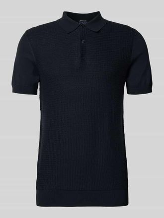 Strellson Regular Fit Poloshirt aus reiner Baumwolle