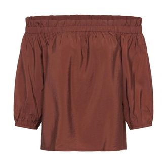 Kaffe Femme, Blouses et Chemises, Brun, Taille: 38 FR Blouses