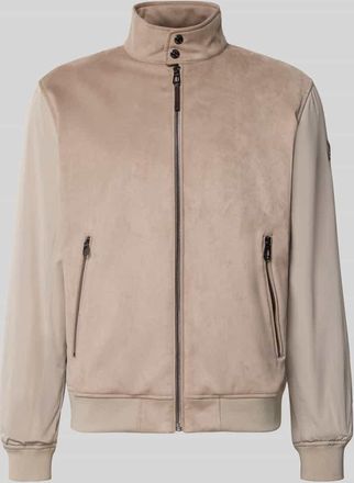 Joop Jacke mit Stehkragen und Rei&szlig;verschlusstaschen Modell Clunie