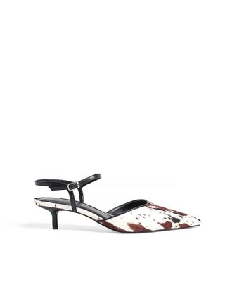 NA-KD escarpins en cuir imprim&eacute; vache-Multi