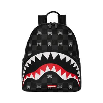 Sprayground Peeking Character Check Savage Backpack - - Bags - Herren - Schwarzk - ONE SIZE