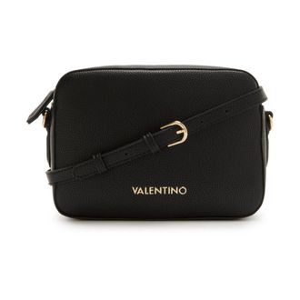 Mario Valentino Schwarze Kunstleder-Schultertasche - - Bags - Damen - Schwarzk - ONE SIZE