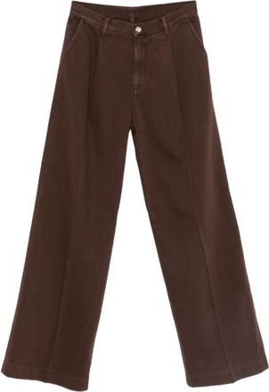 Nine In The Morning Damen, Jeans, Braun, W28Größe