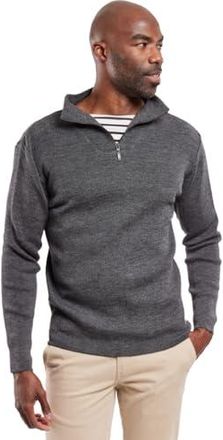 Armor Lux Pull Camionneur zippé en Laine GUISSENY