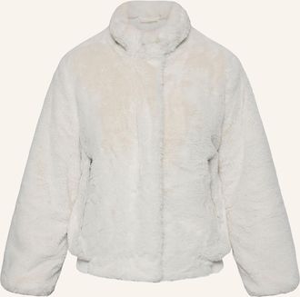 Cartoon Cartoon Kunstfell-Blouson weiss