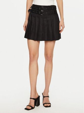 Guess Minirock W5RD75 WGXM2 Schwarz Regular Fit