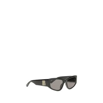 Balenciaga Womens Black Acetate Sunglasses