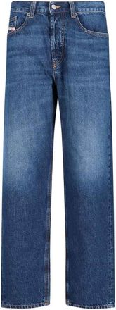 Diesel Straight Leg Jeans - Blau