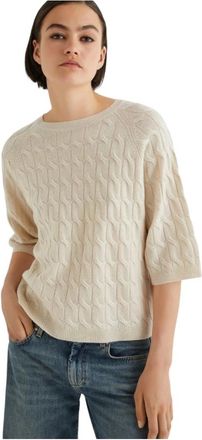 Marella Damen, Strickwaren, Beige, LGröße