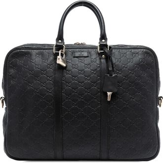 Gucci Crossbody Bags - Guccissima Business Bag - Gr. unisize - in Braun - f&uuml;r Damen