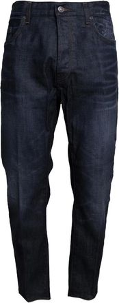 Dondup Homme, Jeans, Bleu, Taille: W35 David Jean Slim-fit