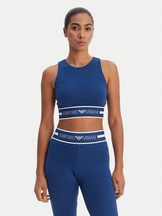 Emporio Armani Top EW002960 AF19023 UB078 Dunkelblau Slim Fit