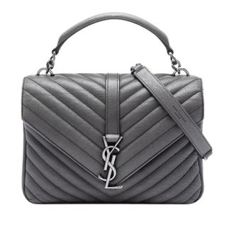 Saint Laurent Pre-owned College Satchel - - Pre-owned - Damen - Grau - ONE SIZE