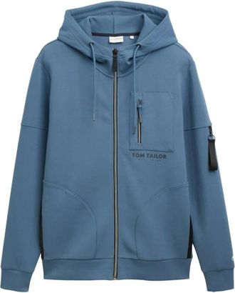 Tom Tailor Herren, Sweatshirts & Hoodies, Blau, LGr&ouml;&szlig;e