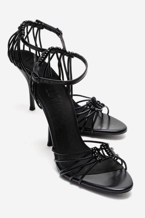 Prologue Arona Kn&ouml;chelriemen Stiletto Sandale