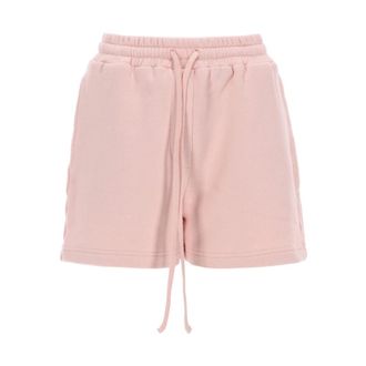 Dolce & Gabbana Jersey Shorts mit aufgesticktem DG-Logo - - Shorts - Damen - Rosa - S