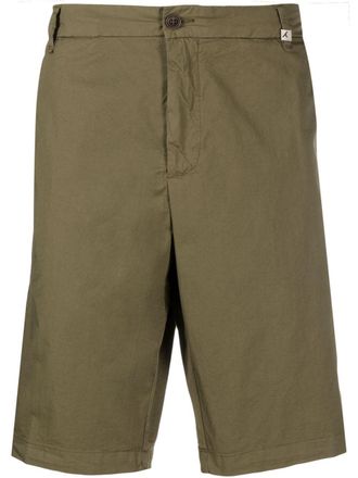 Myths short chino évasé à taille mi-haute - Vert