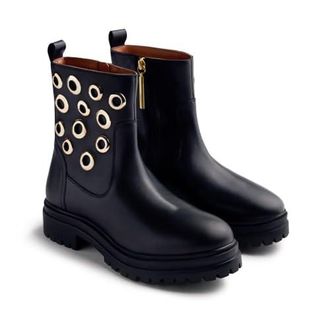 Gioseppo BOTTINES CUIR &Agrave; OEILLETS ONAMIA