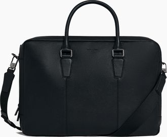 Le Tanneur Porte documents 17 Marceau en cuir grain&eacute; grand mod&egrave;le