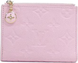 Louis Vuitton Portefeuille Pre-owned Monogram Empreinte (bi-pli) - Femme - Pre-owned - Rose - Taille: ONE Size