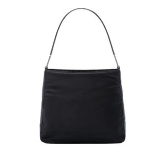 Prada Sac bandouli&egrave;re Pre-owned en nylon - Femme - Pre-owned - Noir - Taille: ONE Size