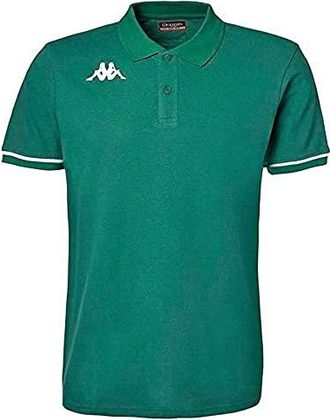 Kappa Polo Barli pour Homme - Vert - Taille 3XL